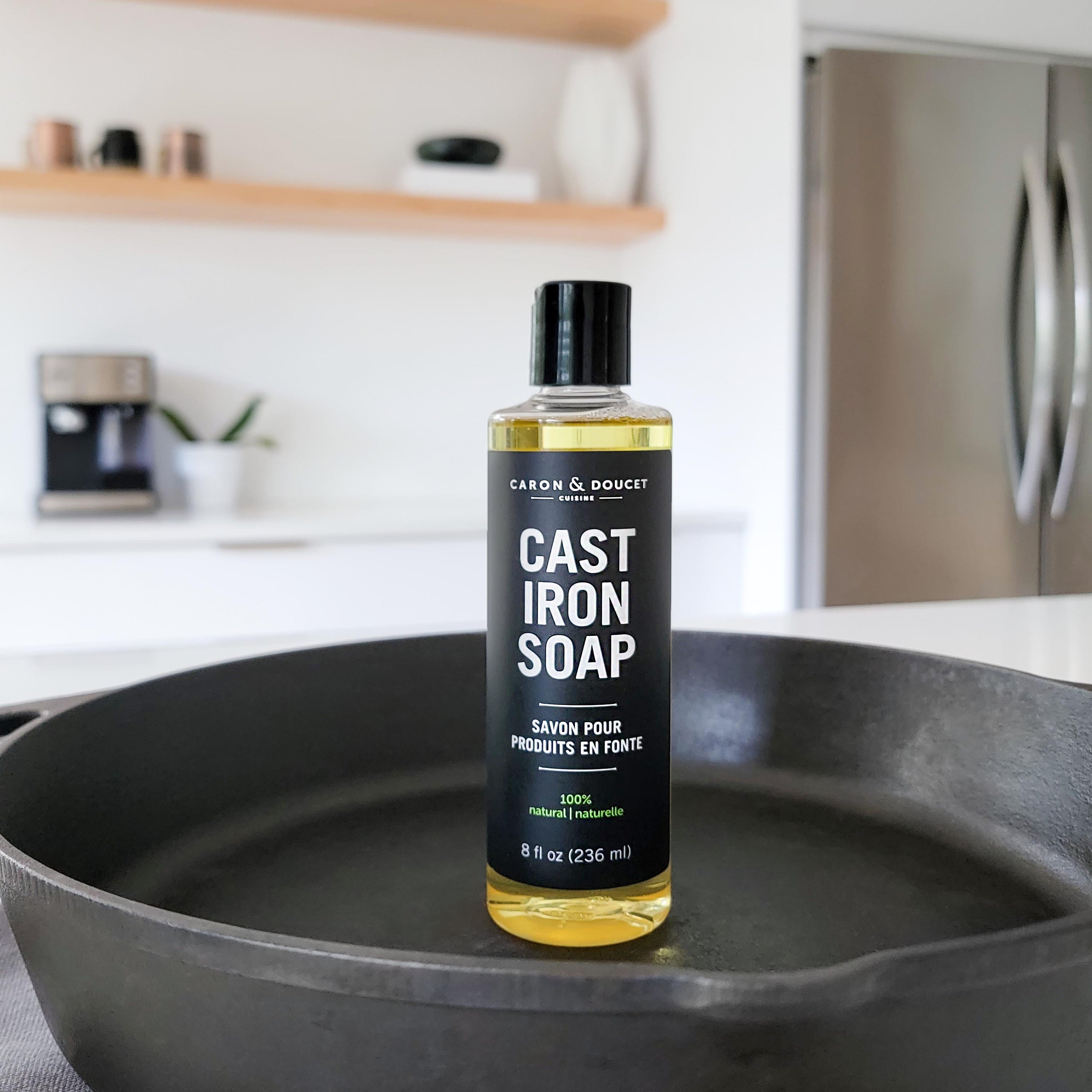 100% Natural Cast Iron Cleaning & Washing Soap | Caron & Doucet – Caron ...